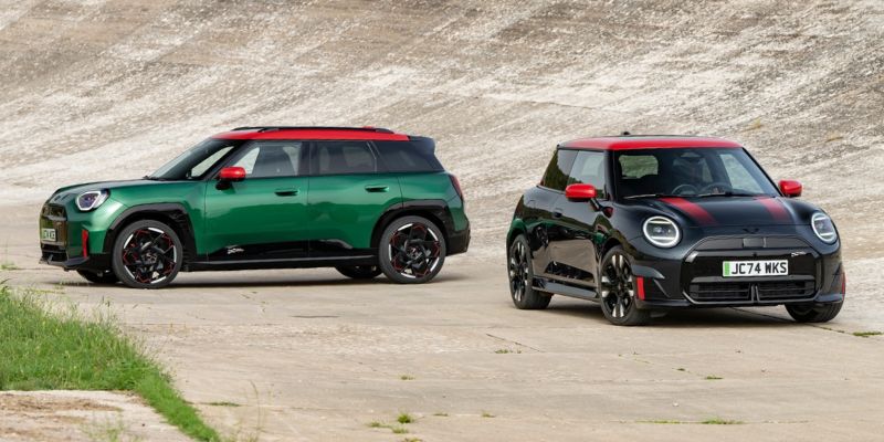 The First All-Electric MINI Cooper and MINI Aceman John Cooper Works